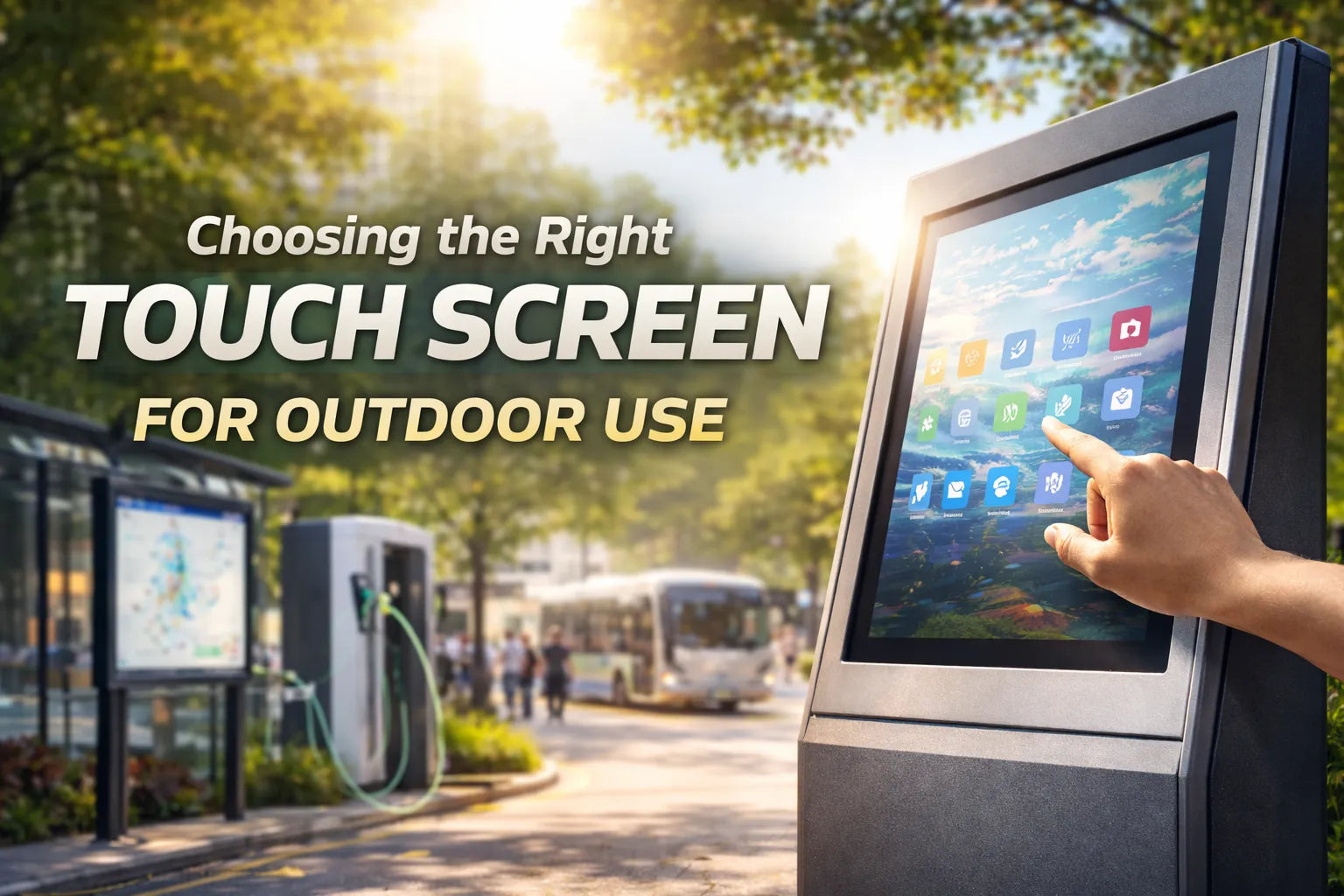 Choosing the Right Touch Screen for Outdoor Use: A Complete Buyer’s Gu ...