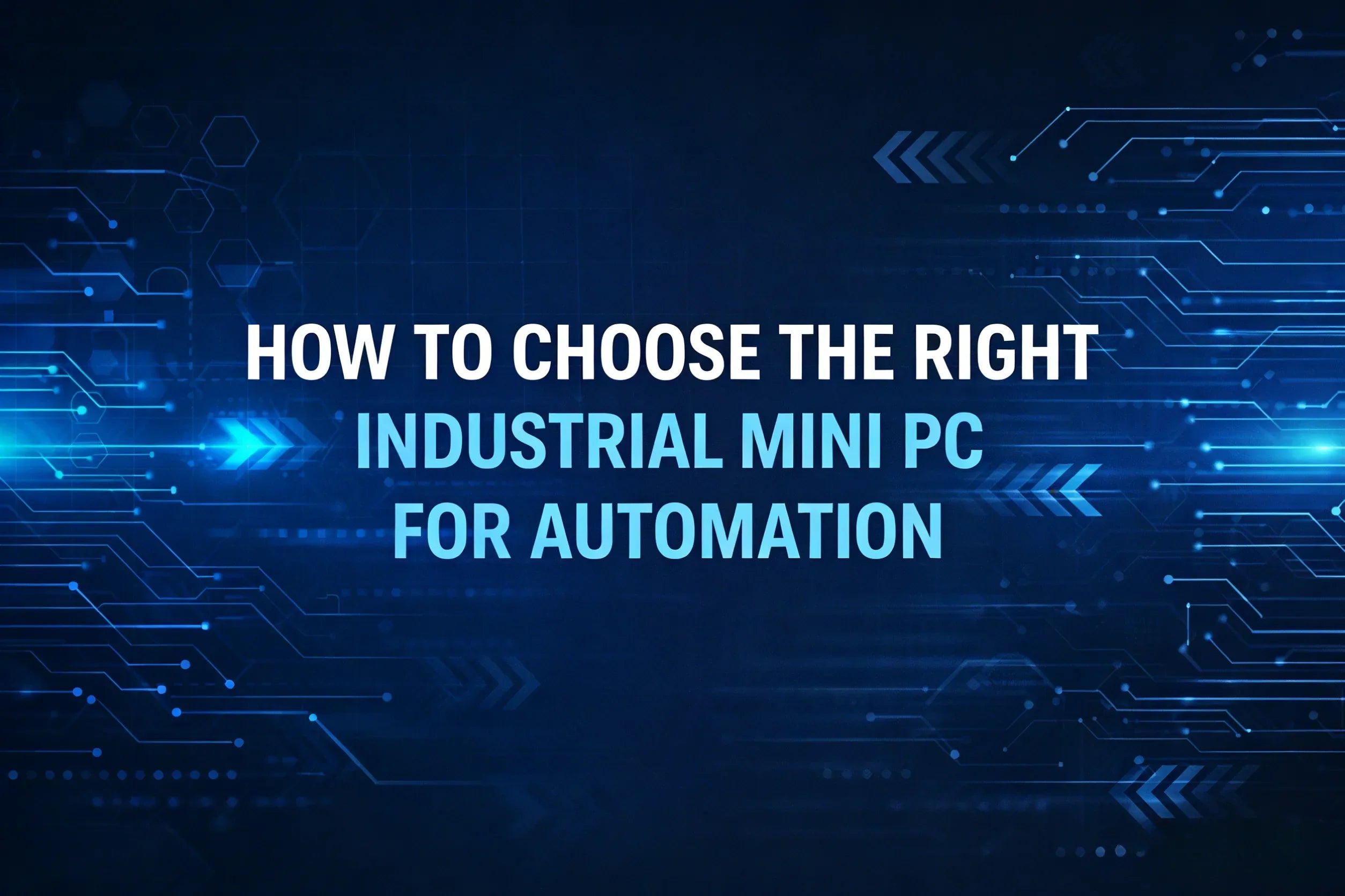 How to Choose the Right Industrial Mini PC for Automation Projects – bvsipc